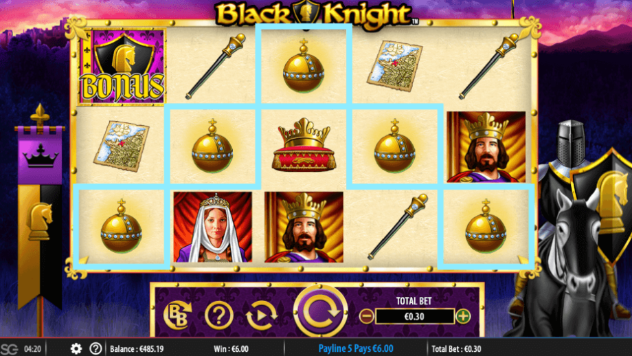 Black Knight by WMS Slot Review & Free Demo